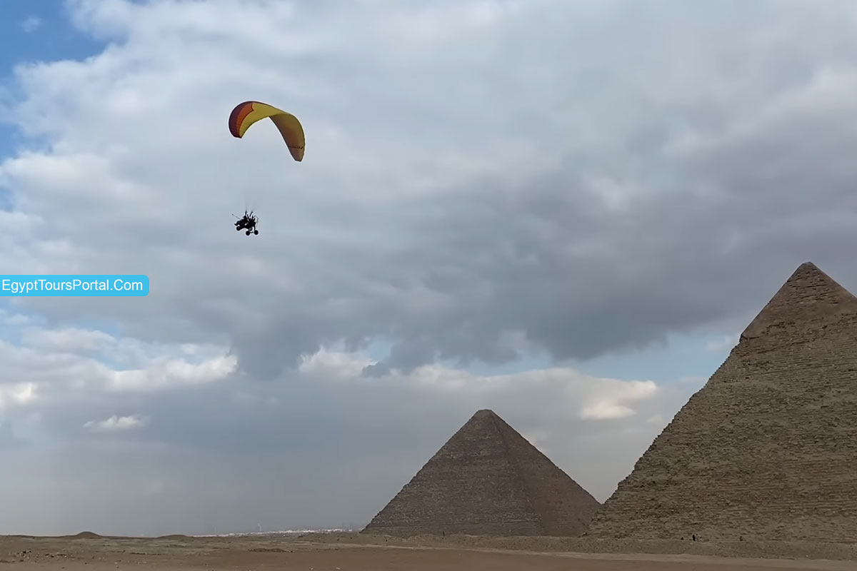 Paramotor Over Giza Complex Tour - Egypt Tours Portal