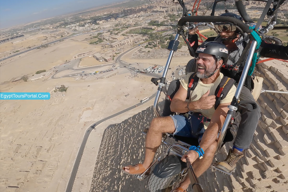 Paramotor Over Giza Complex Tour - Egypt Tours Portal (US)