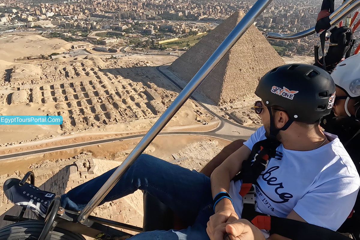Paramotor Over Giza Complex Tour - Egypt Tours Portal