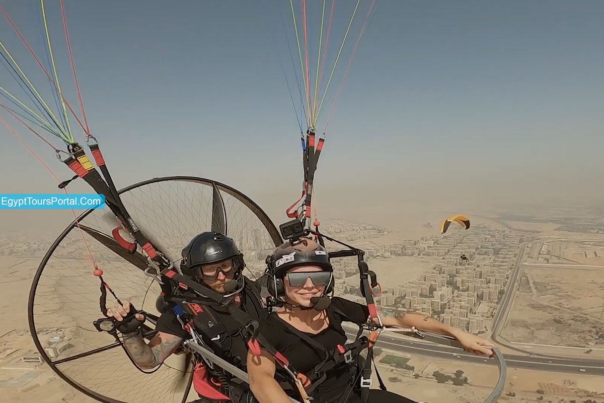 Paramotor Over Giza Complex Tour - Egypt Tours Portal