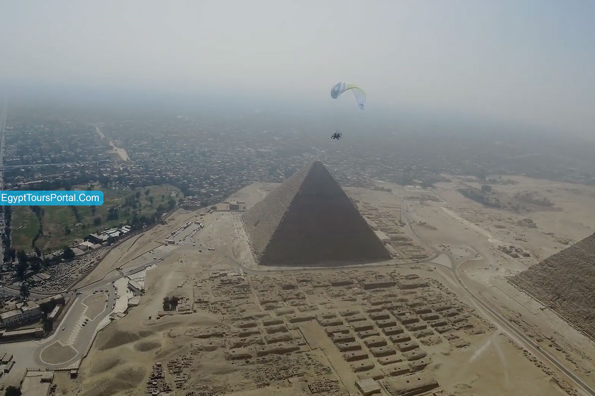 Paramotor Over Giza Complex Tour - Egypt Tours Portal