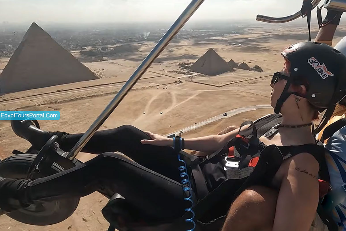 Paramotor Over Giza Complex Tour - Egypt Tours Portal
