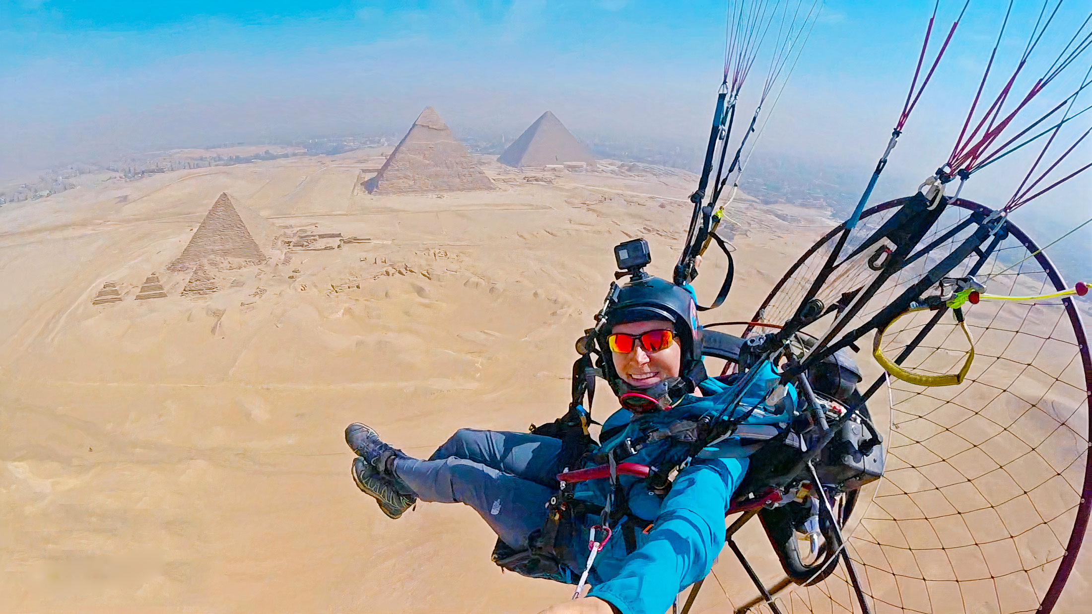 Paramotor Over Giza Complex Tour - Egypt Tours Portal (NZ)